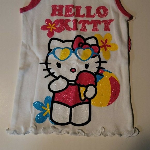 Hello Kitty | Shirts & Tops | Hello Kitty Toddler Girls Tshirts Tank ...